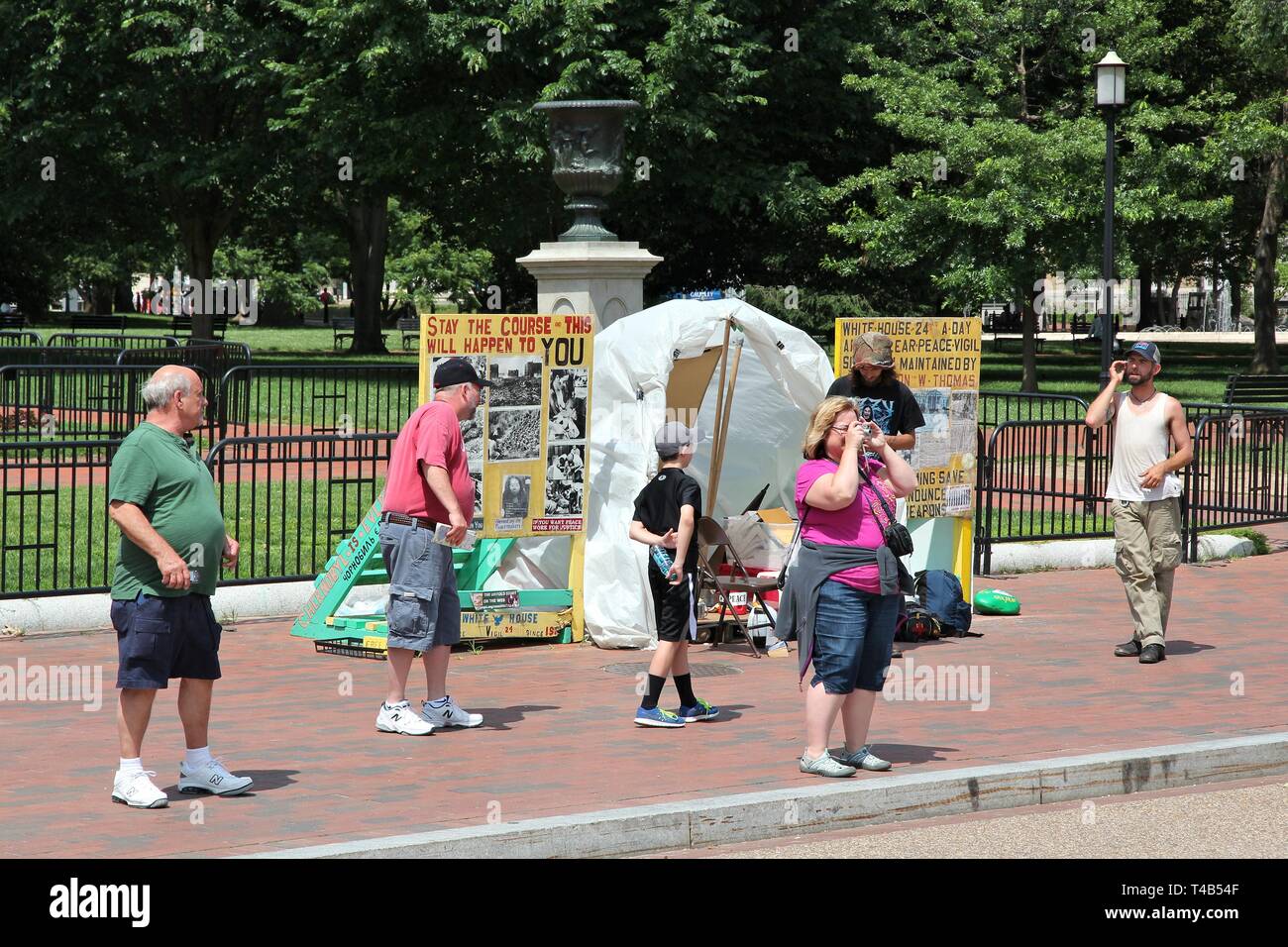 Protest united states 1981 hi-res stock photography and images - Alamy