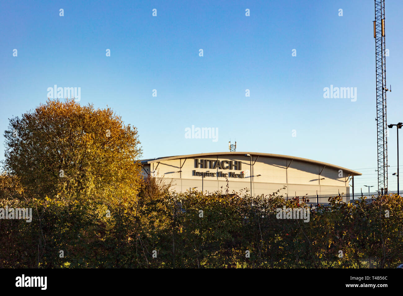 Hitachi rail europe railway depot hi-res stock photography and images ...