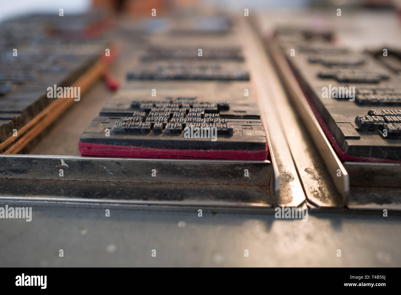Old printing shop hi-res stock photography and images - Alamy