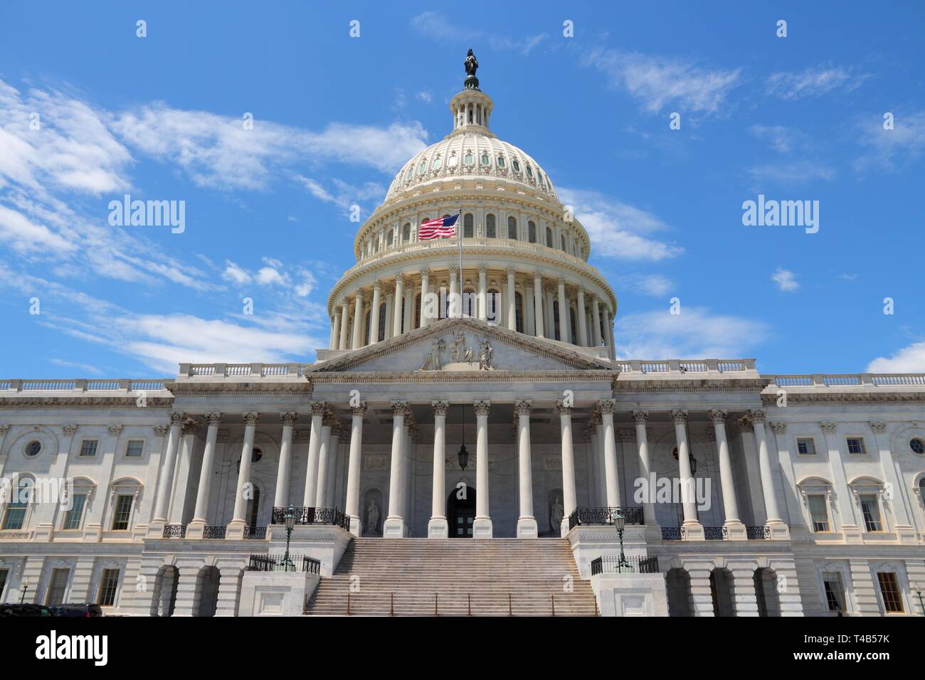 National Capitol in Washington DC, United States landmark Stock Photo ...