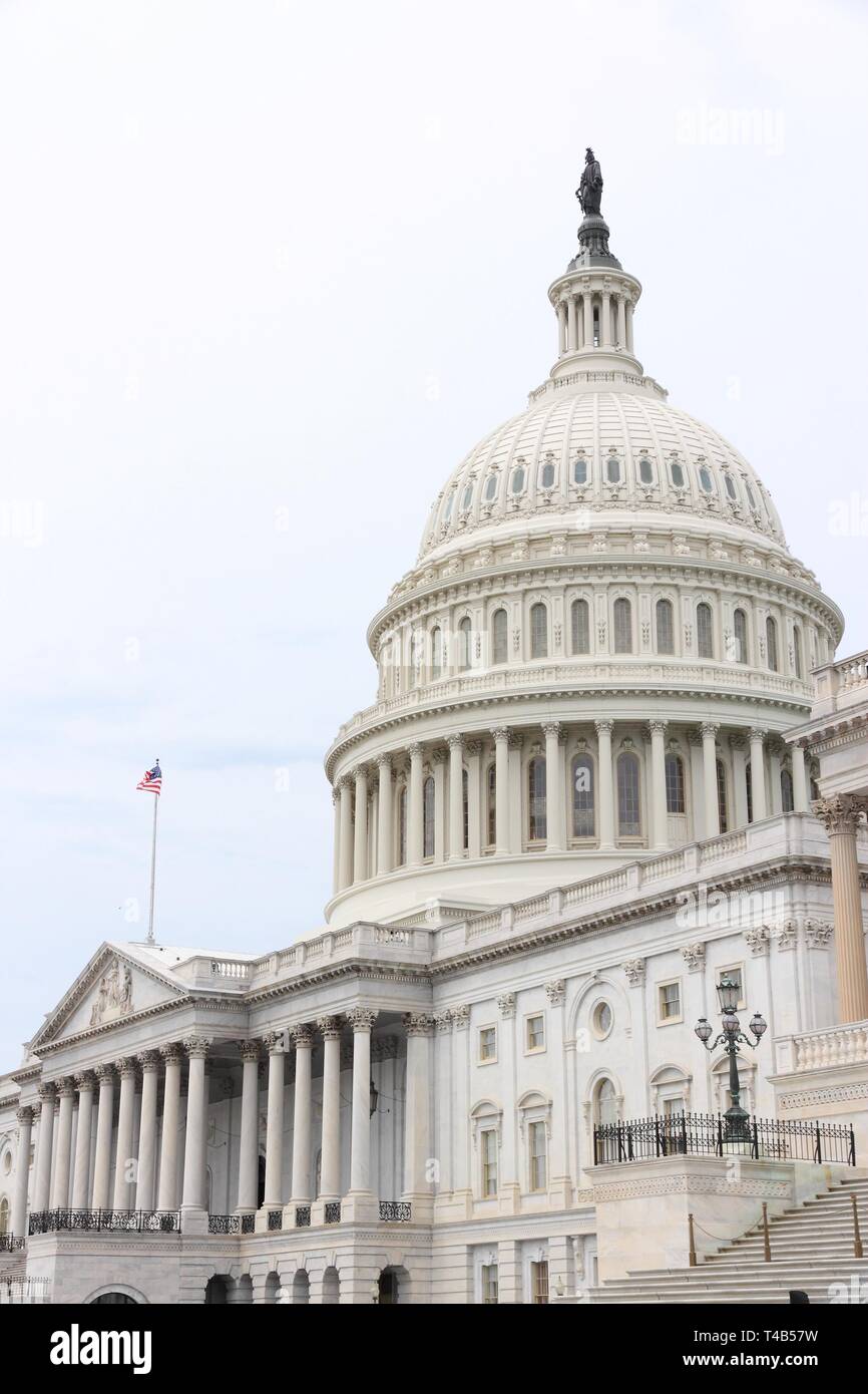National Capitol in Washington DC, United States landmark Stock Photo ...