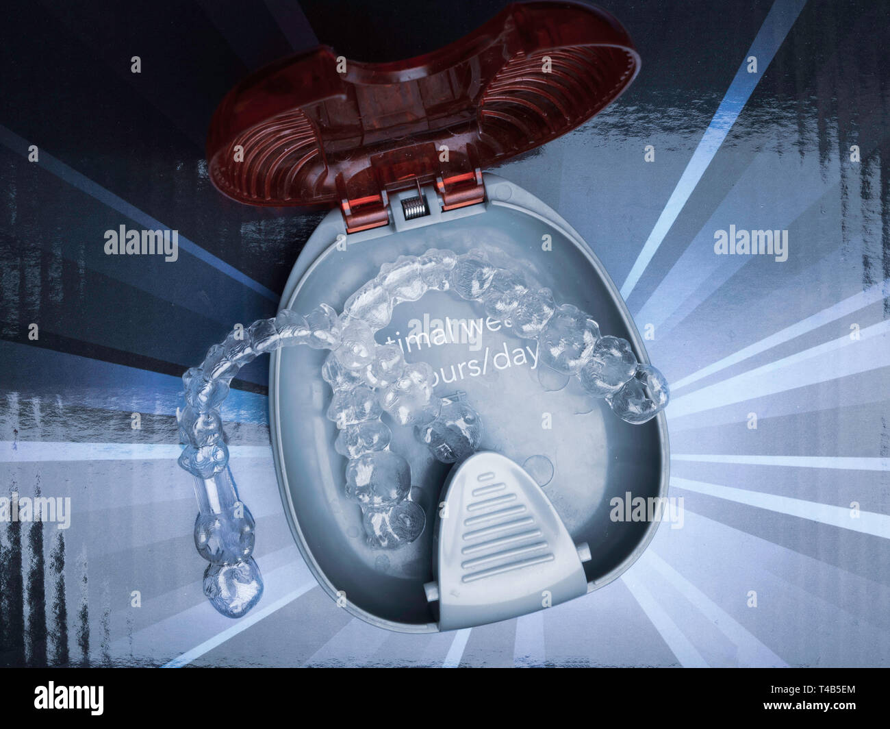 teeth transparent teeth prosthesis aligner with box A way to have a ...