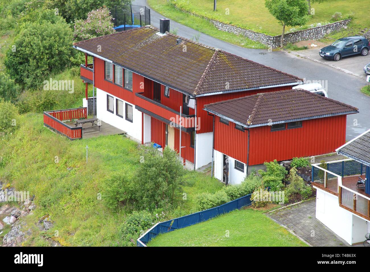 Typical norwegian homes hi-res stock photography and images - Alamy