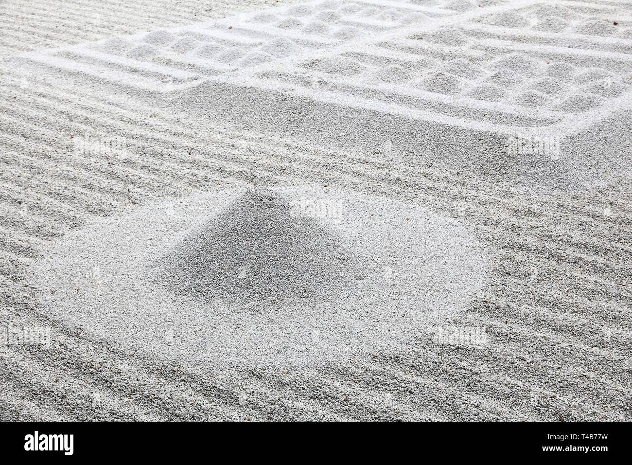 Kyoto, Japan - zen pebble garden at Kodaiji Temple Stock Photo - Alamy
