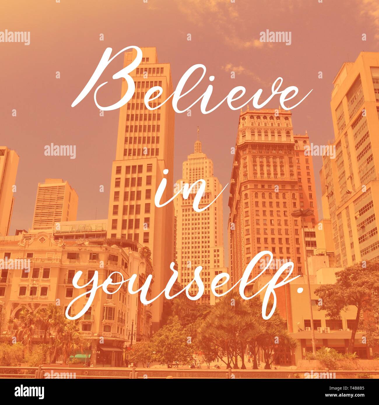 Believe in yourself - self confidence inspiration motivational poster ...