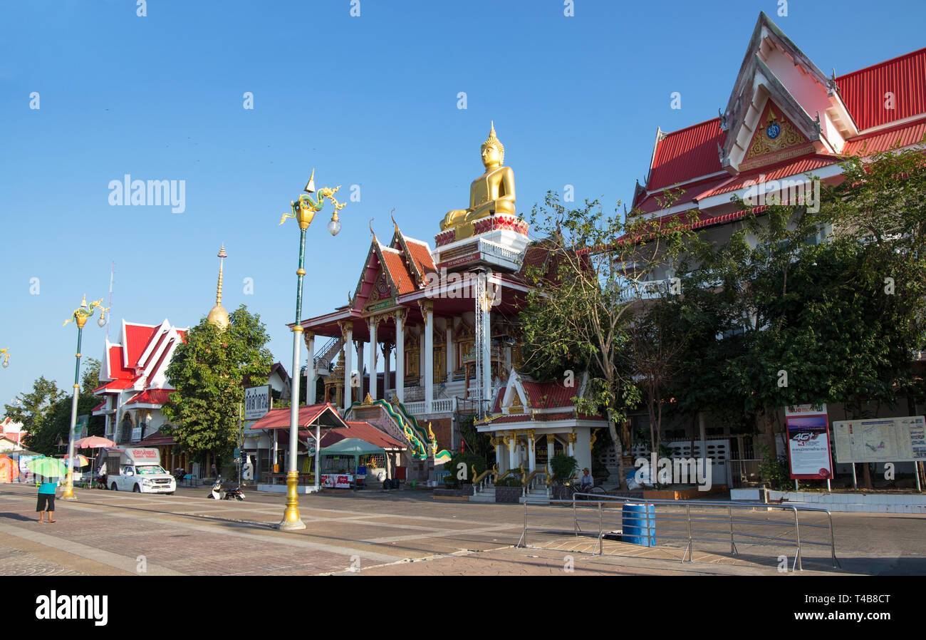 NONG KHAI, THAILAND, JANUARY 27, 2019 - Wat Lamduan, Lamduan Temple in ...