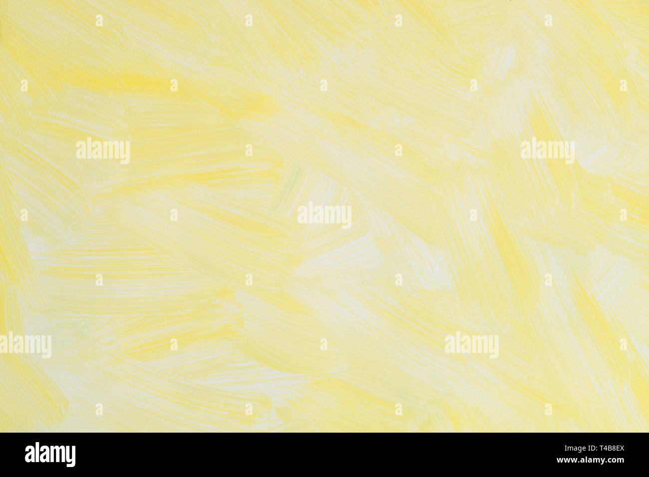 yellow painted on paper background texture Stock Photo - Alamy
