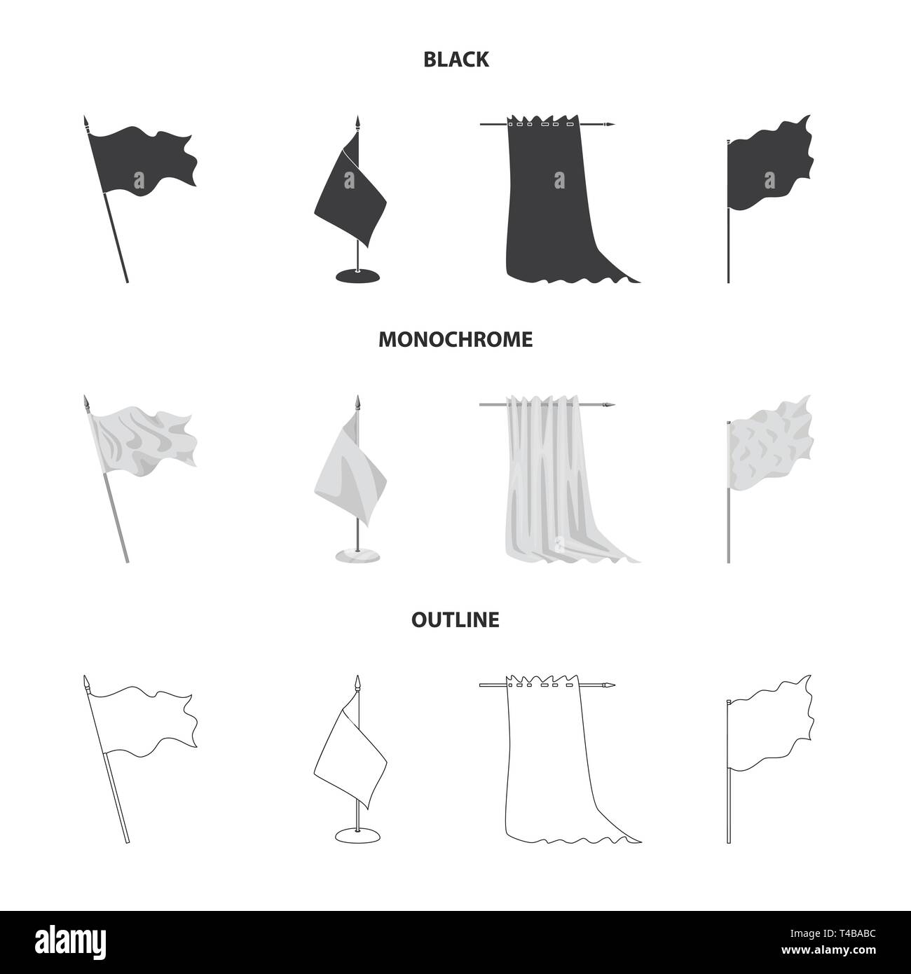 Vector design of texture and presentation sign. Collection of texture ...