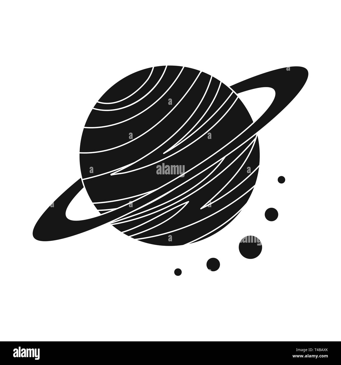 Vector illustration of planet and system symbol. Collection of planet ...