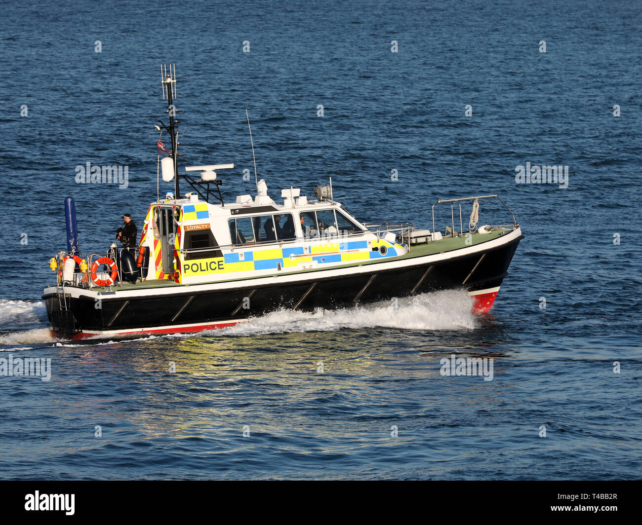 Ministry of Defence Police launch Stock Photo - Alamy