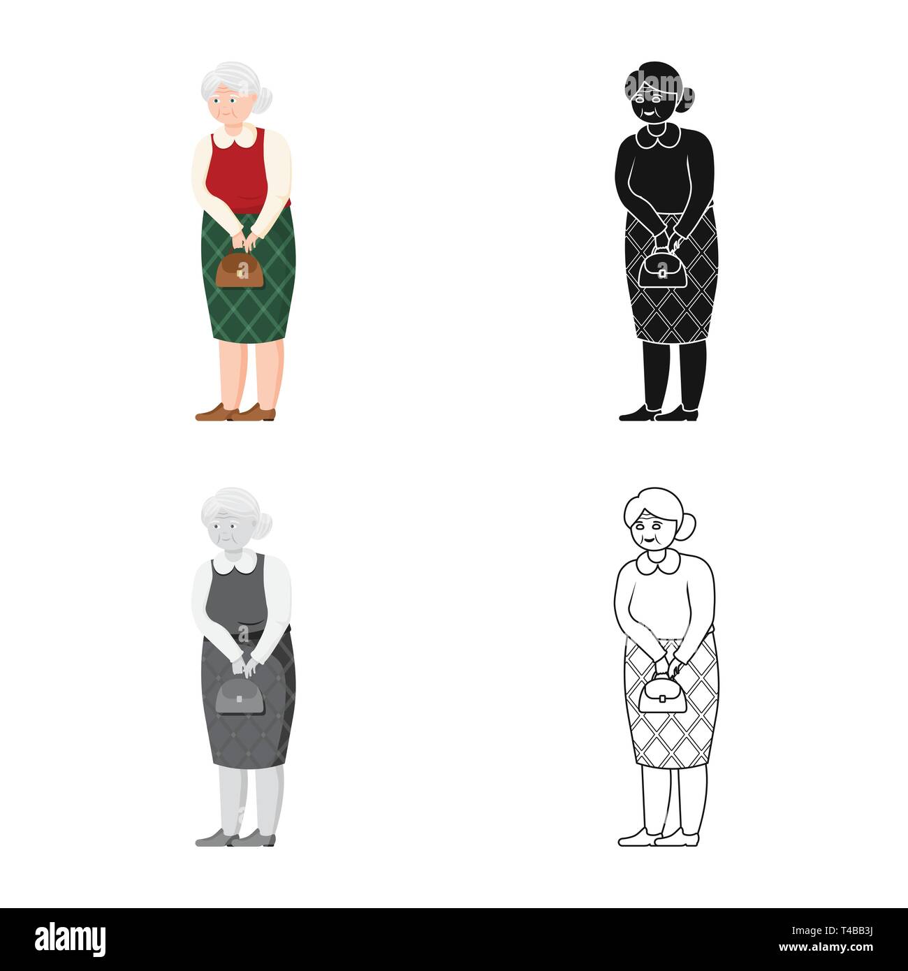 lady,grandma,granny,kindness,caress,help,family,people,character,avatar ...