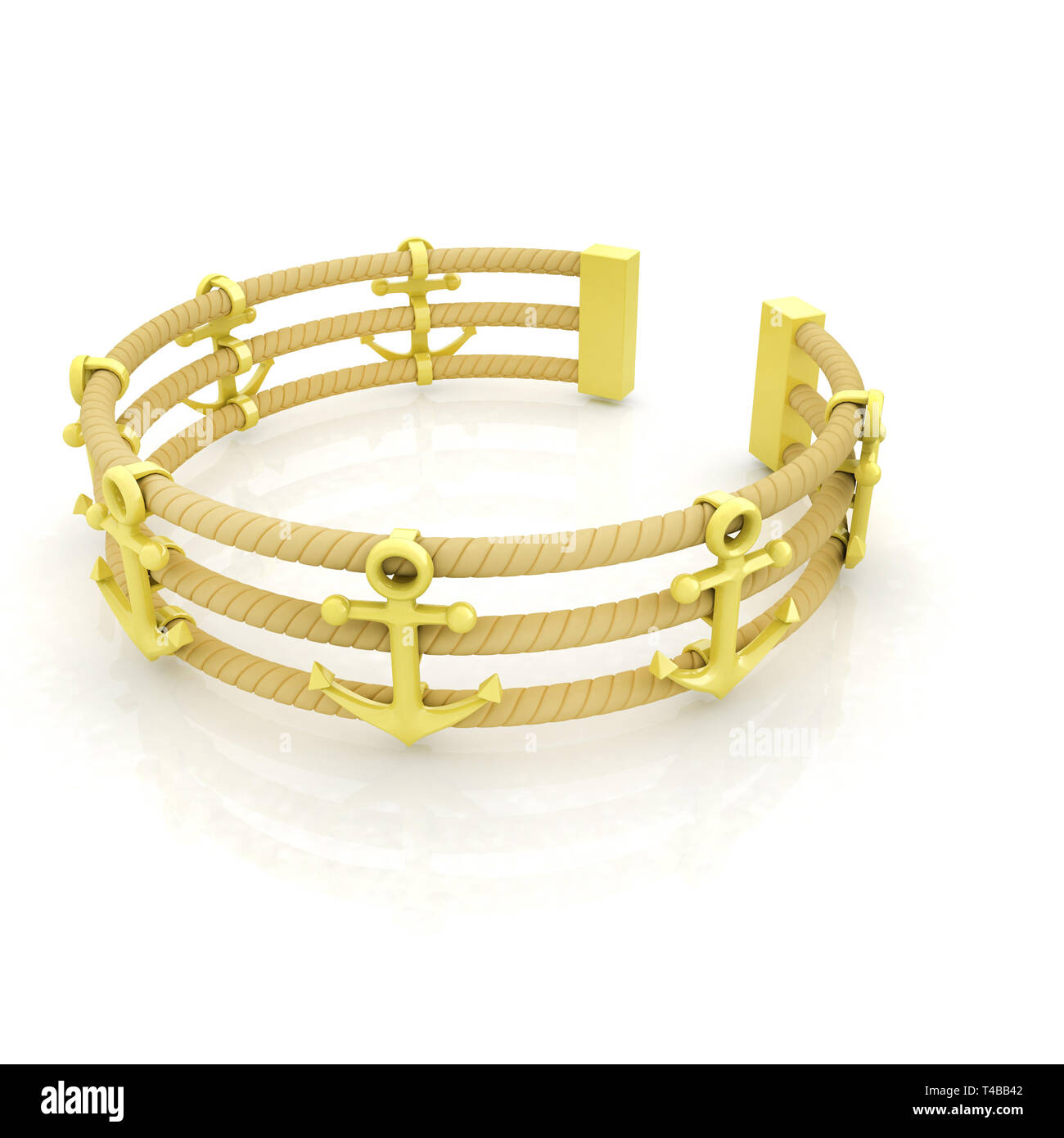 Rope anchors Cut Out Stock Images & Pictures - Alamy