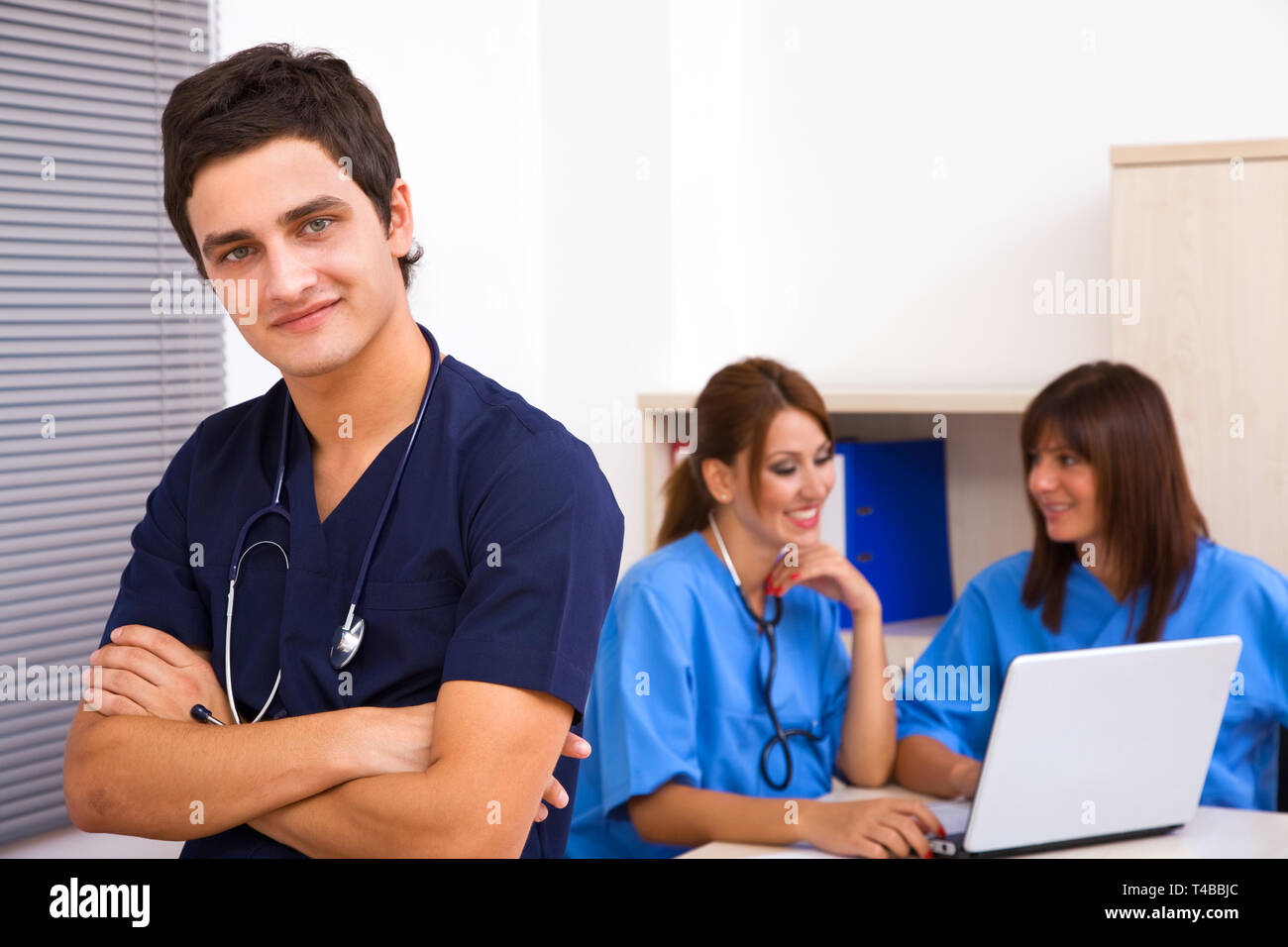 medical teamwork concept with doctors working Stock Photo - Alamy