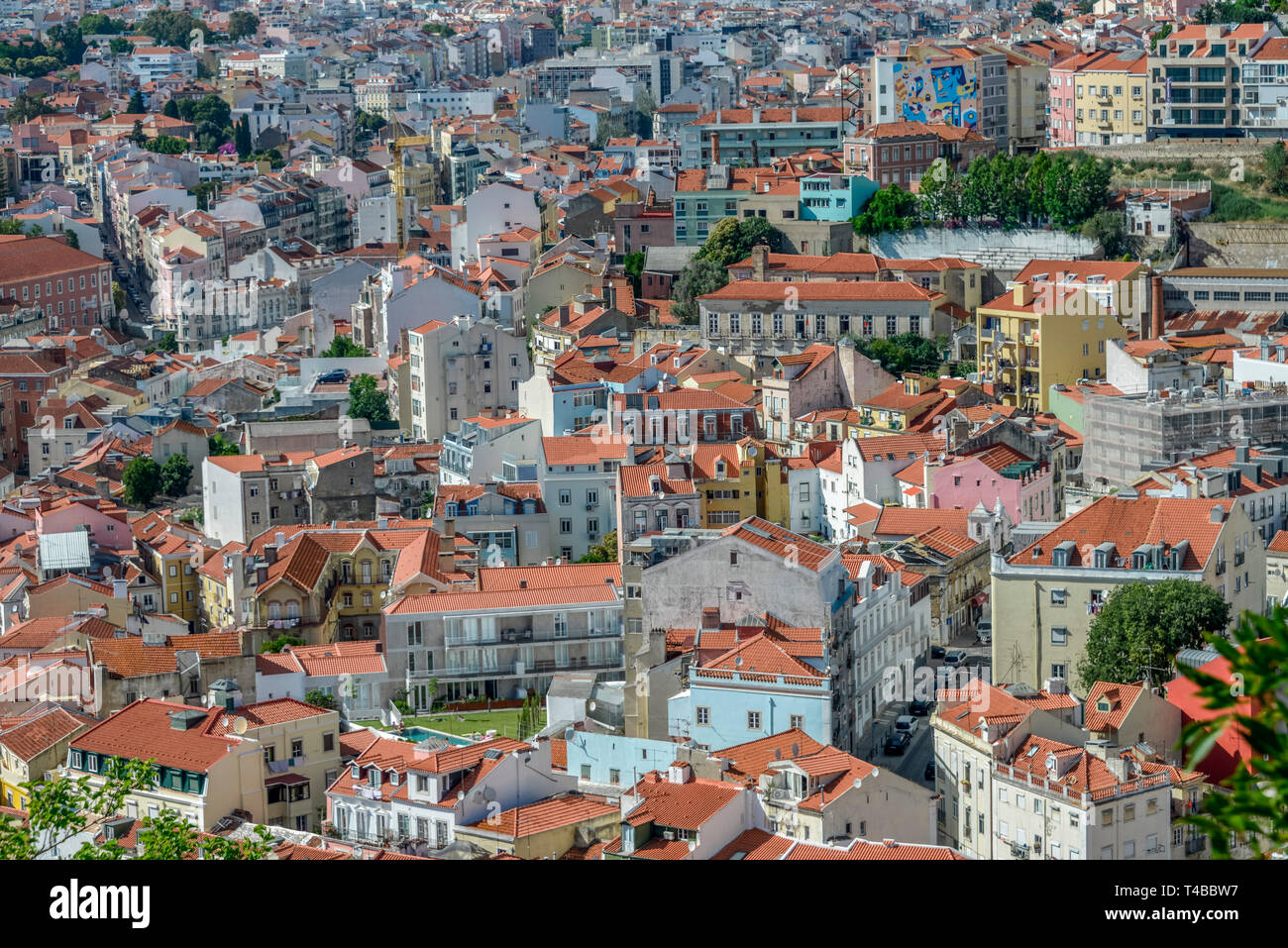 Lissabon overview hi-res stock photography and images - Alamy