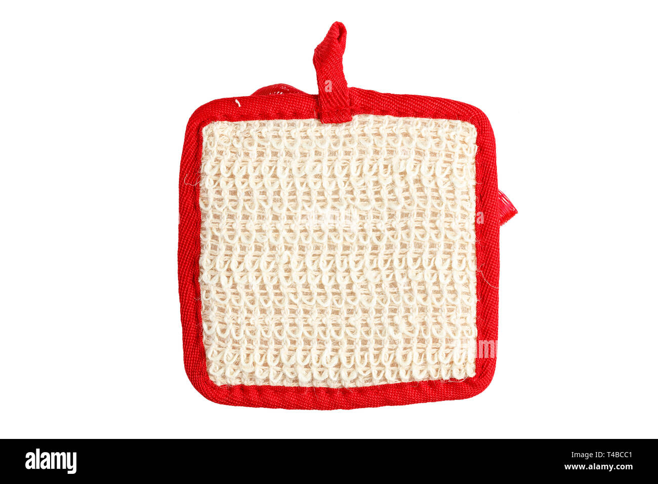 square sponge. isolated on white background. space for text Stock Photo ...