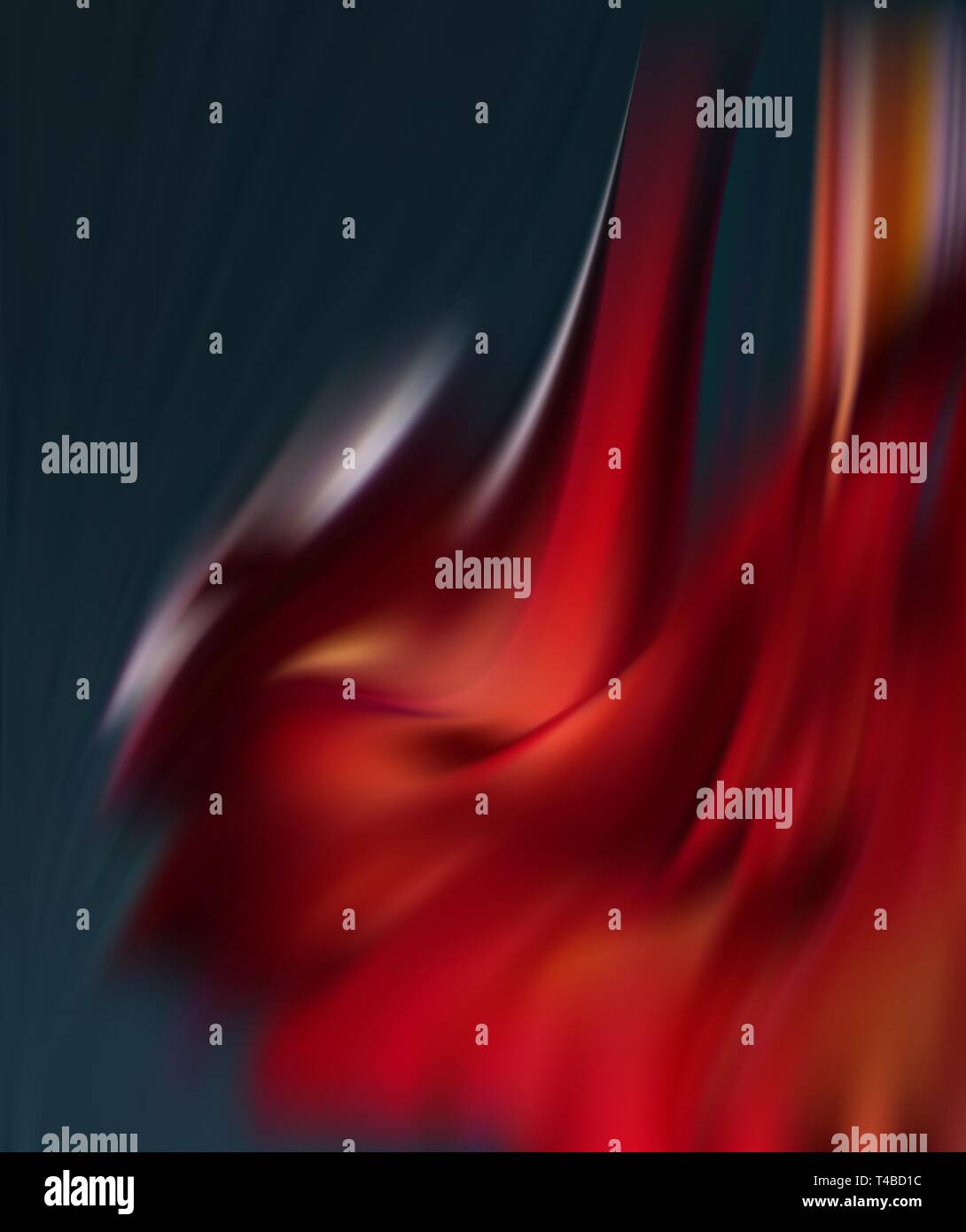 Red scarlet abstract background the flames of hell. The vortices of the ...