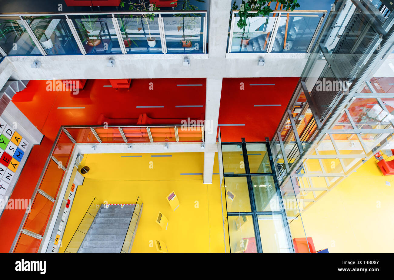 Open plan office interior computers hi-res stock photography and images ...