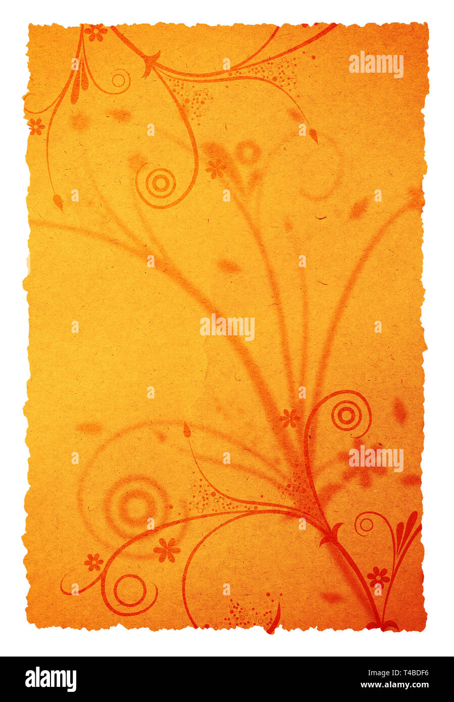 old page background with ornament for your messages and designs Stock ...