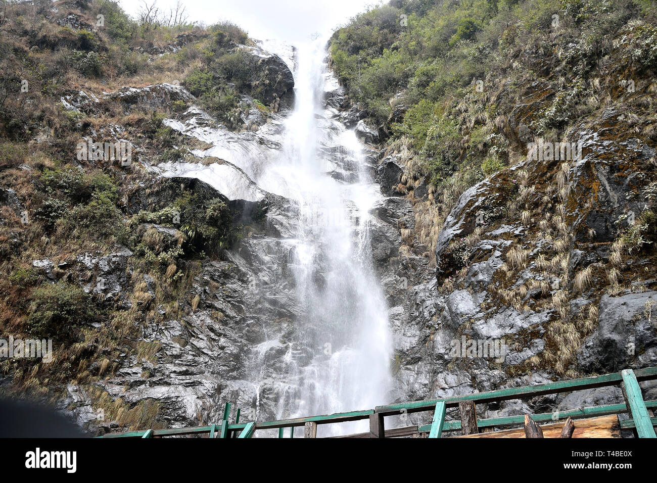 beautiful landscape of north Sikkim Stock Photo - Alamy