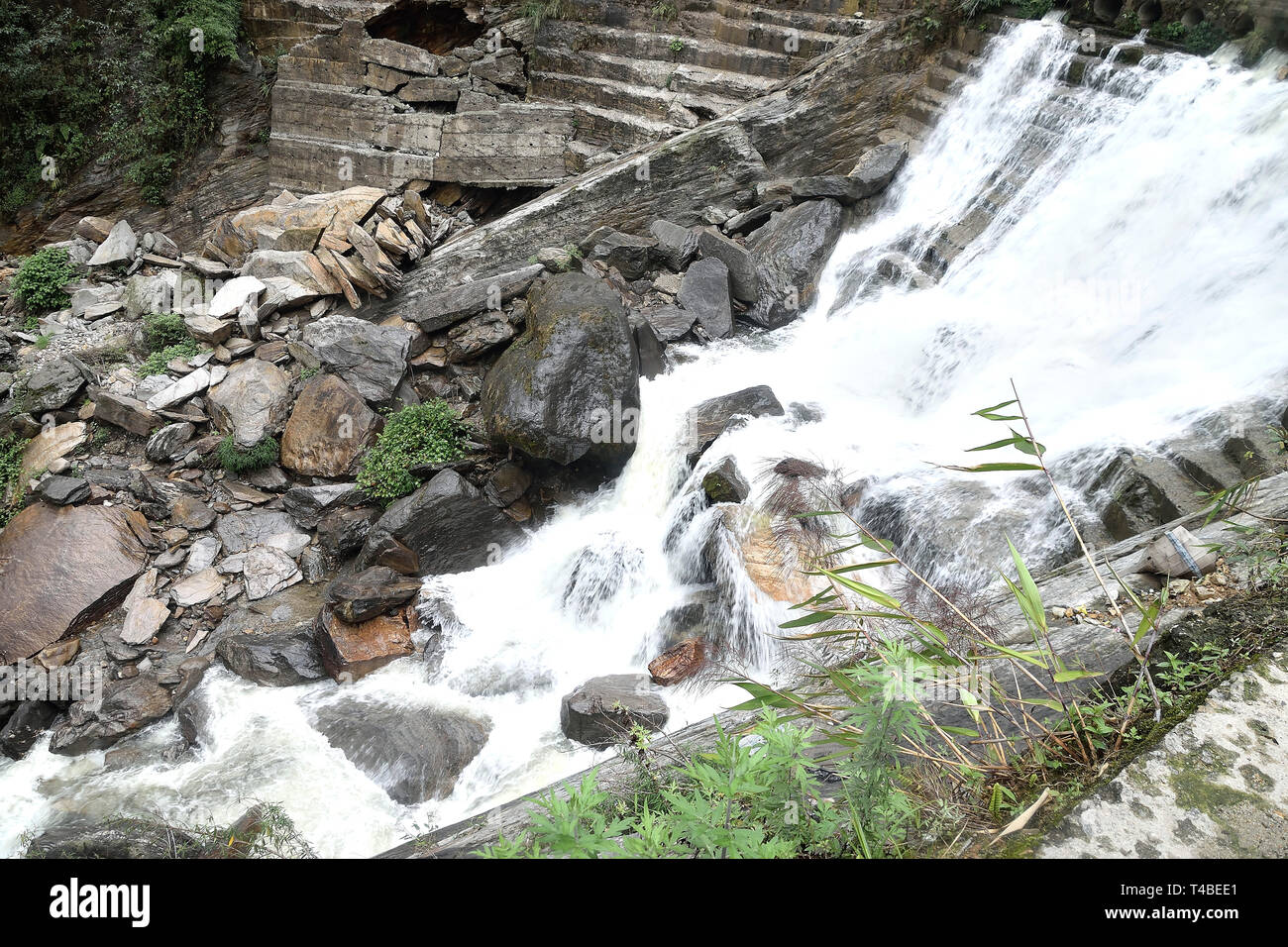 beautiful landscape of north Sikkim Stock Photo - Alamy