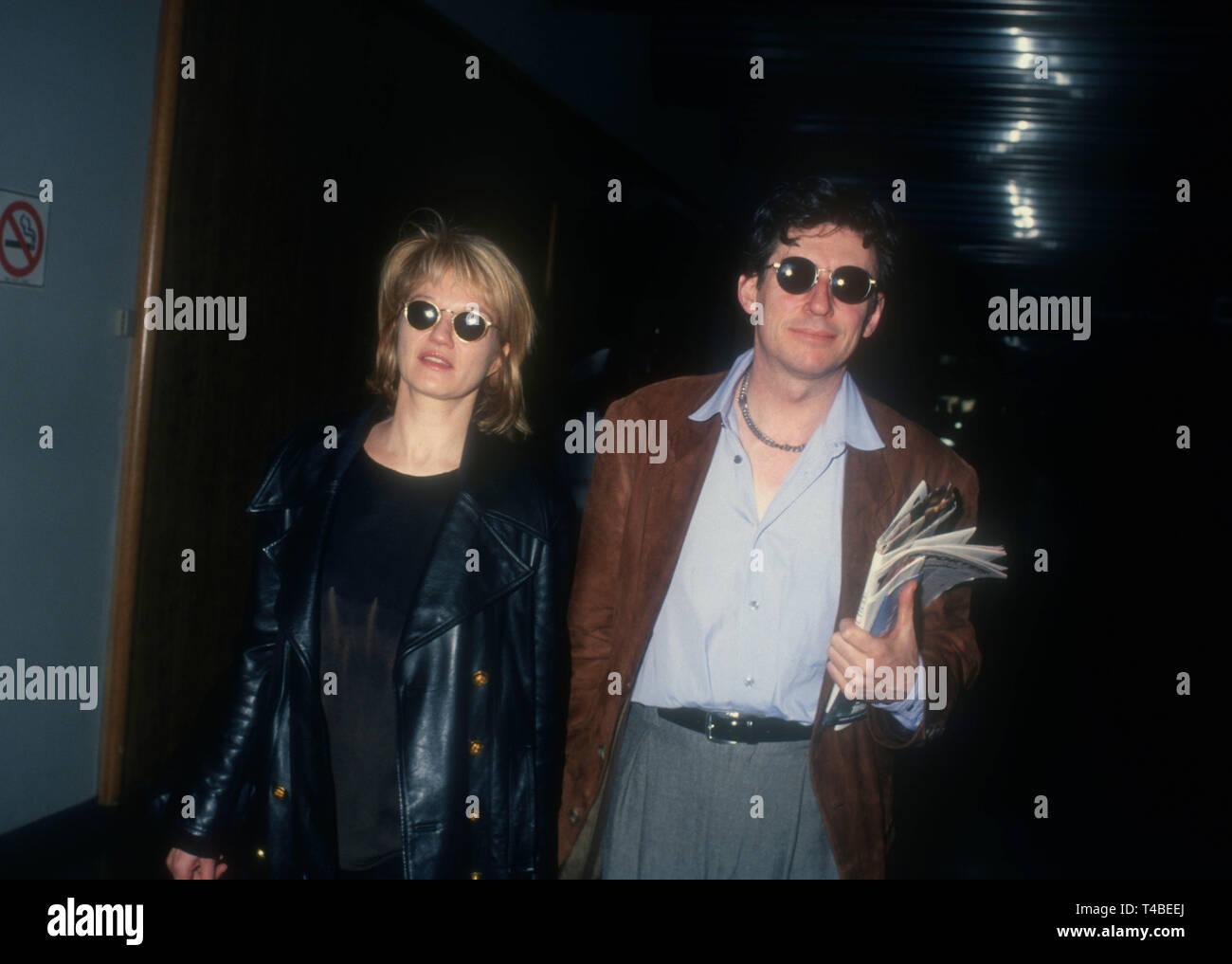 Los Angeles, California, USA 22nd March 1994 Actress Ellen Barkin and ...