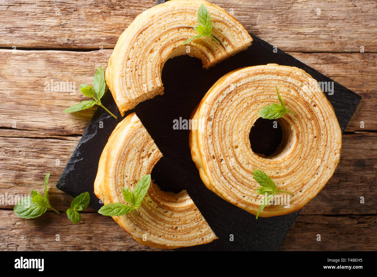 Lithuanian sakotis or raguolis, Polish sekacz is a traditional spit ...