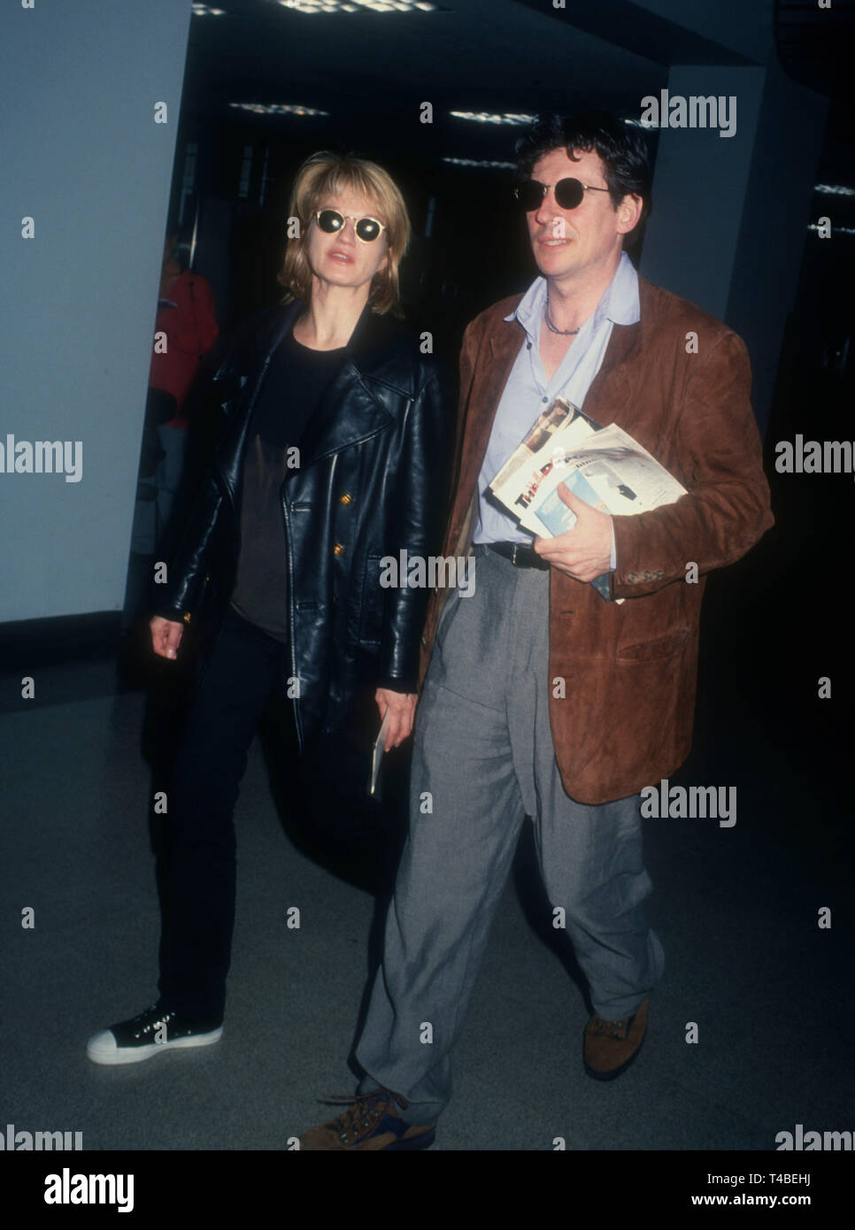 Los Angeles, California, USA 22nd March 1994 Actress Ellen Barkin and ...
