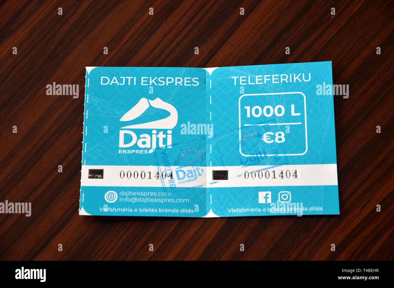 Tirana (part 3), Dajti Stock Photo - Alamy