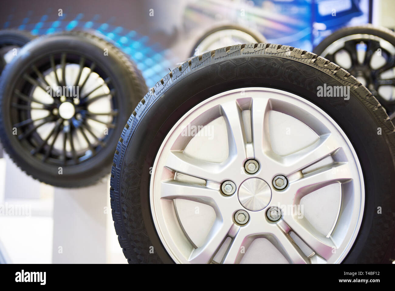 Different car wheels hi-res stock photography and images - Alamy