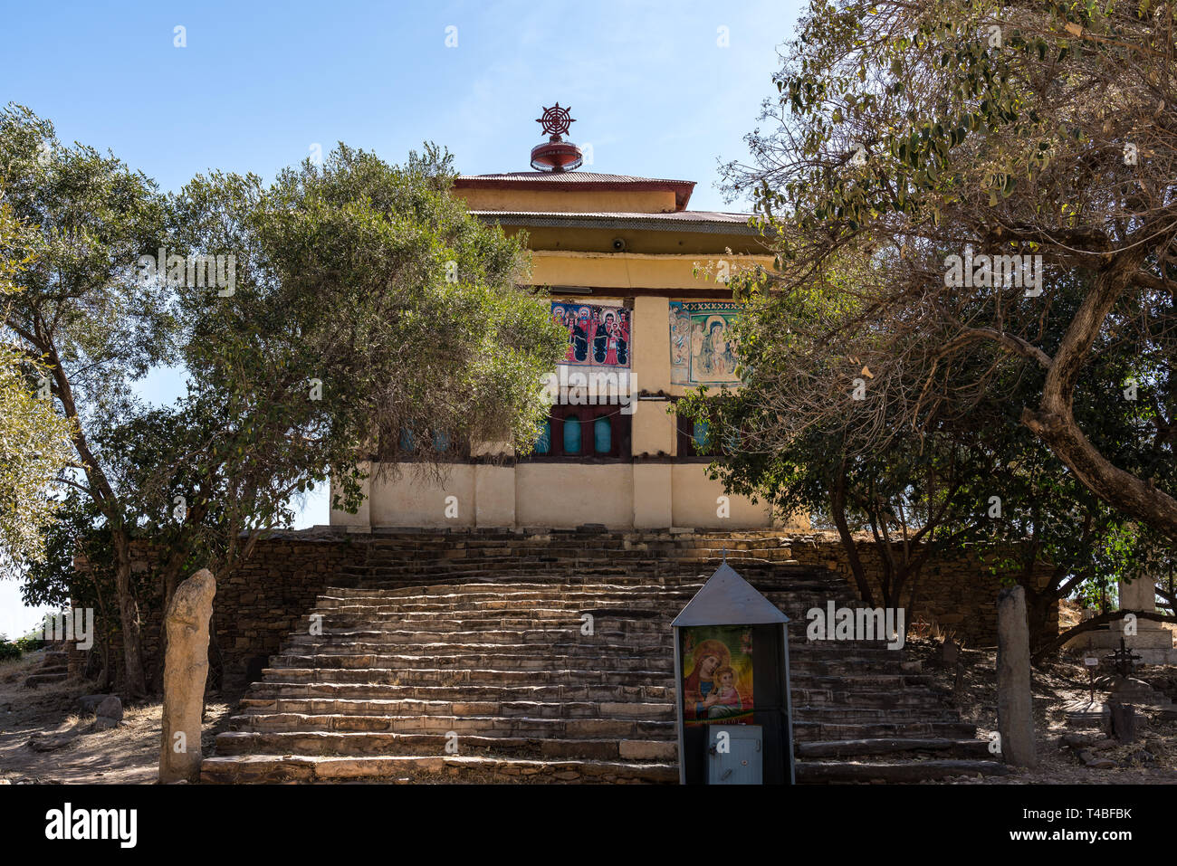 Ruins of the Yeha temple in Yeha, Ethiopia, Africa Stock Photo - Alamy