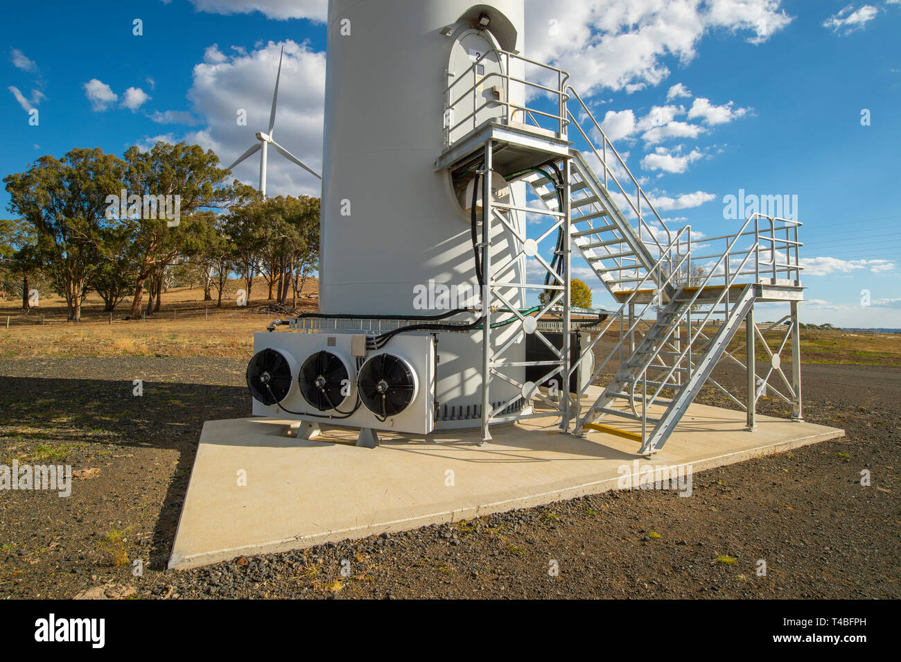 white rock wind farm outside Glen Innes in northern new south wales ...