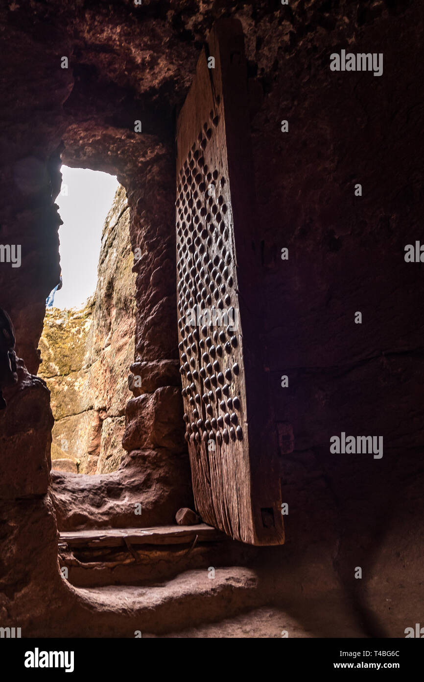 The Church of Gabriel-Rufael - Bete Gabriel-Rufael - in Lalibela ...