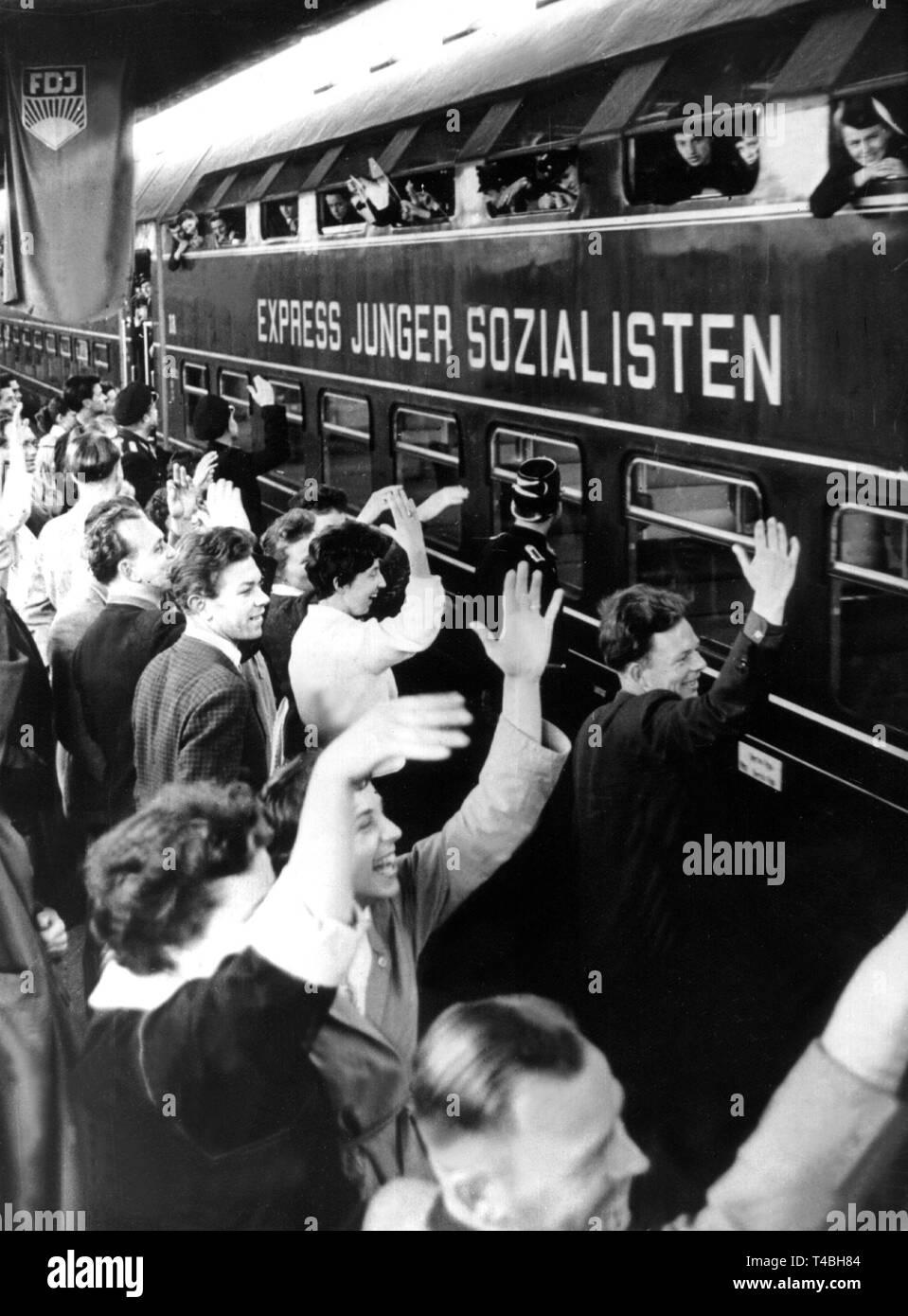 Wave goodbye Black and White Stock Photos & Images - Alamy