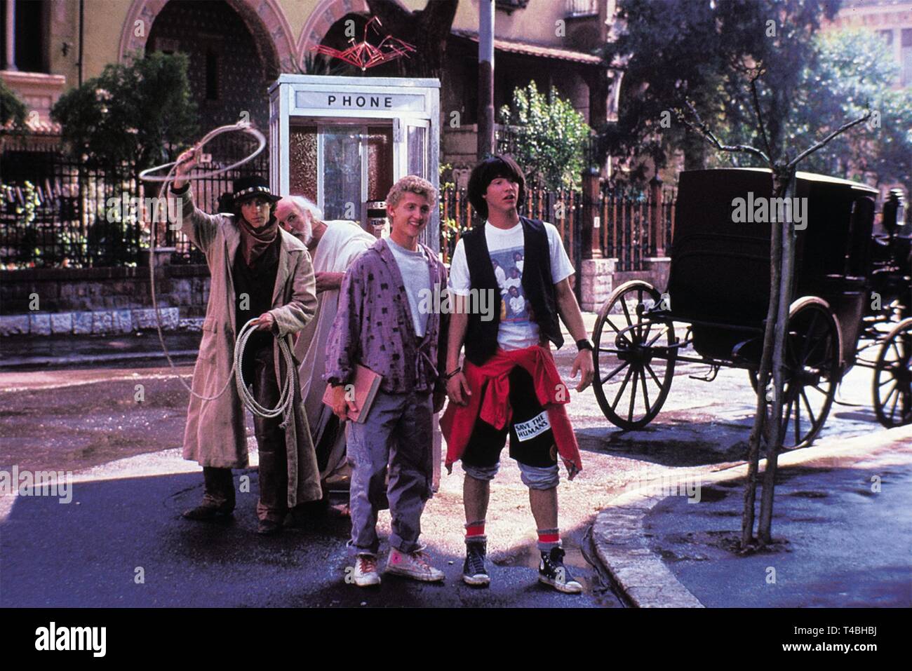 BILL AND TED'S EXCELLENT ADVENTURE (1989) DAN SHOR TONY STEEDMAN ALEX ...