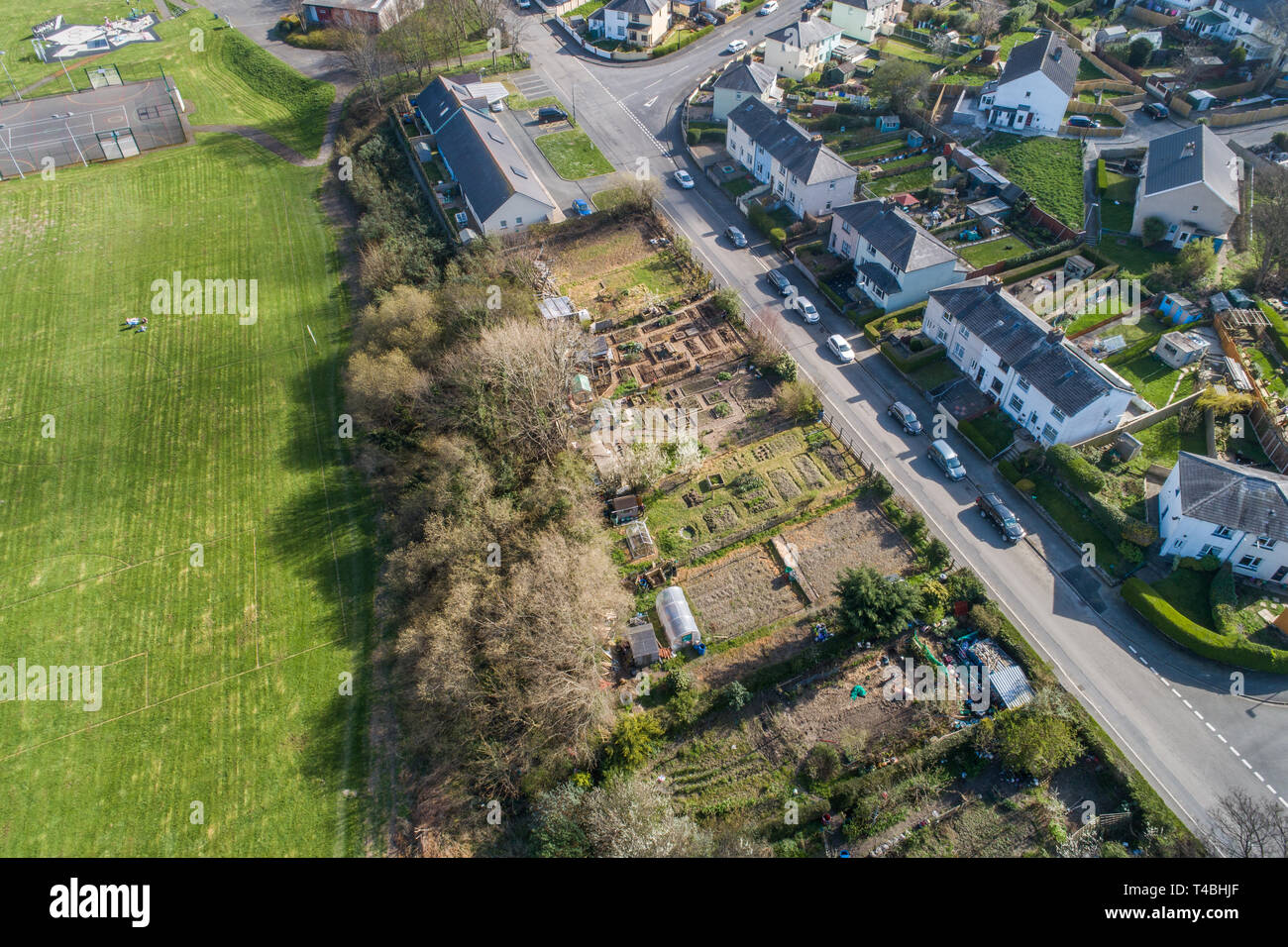 Aerial gardens uk hi-res stock photography and images - Alamy