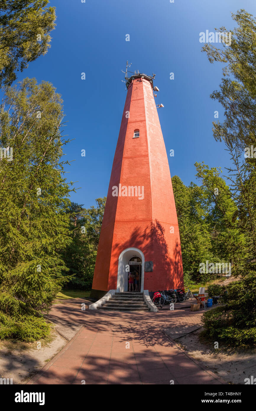 Lighthouse on hel peninsula hi-res stock photography and images - Alamy
