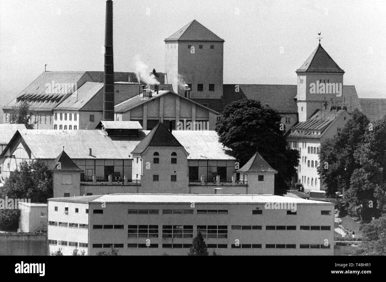 The world-famous "beer university" Weihenstephan in Freising (Upper ...