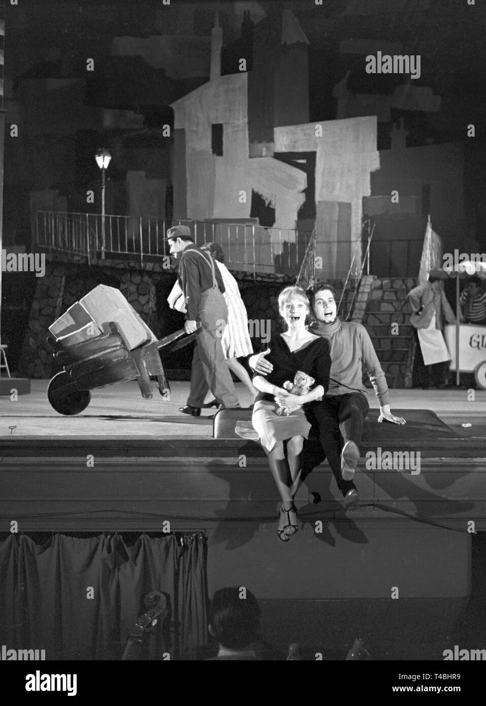 The Paris story "Nicole" in three acts by Ernst Nebhut with the music ...