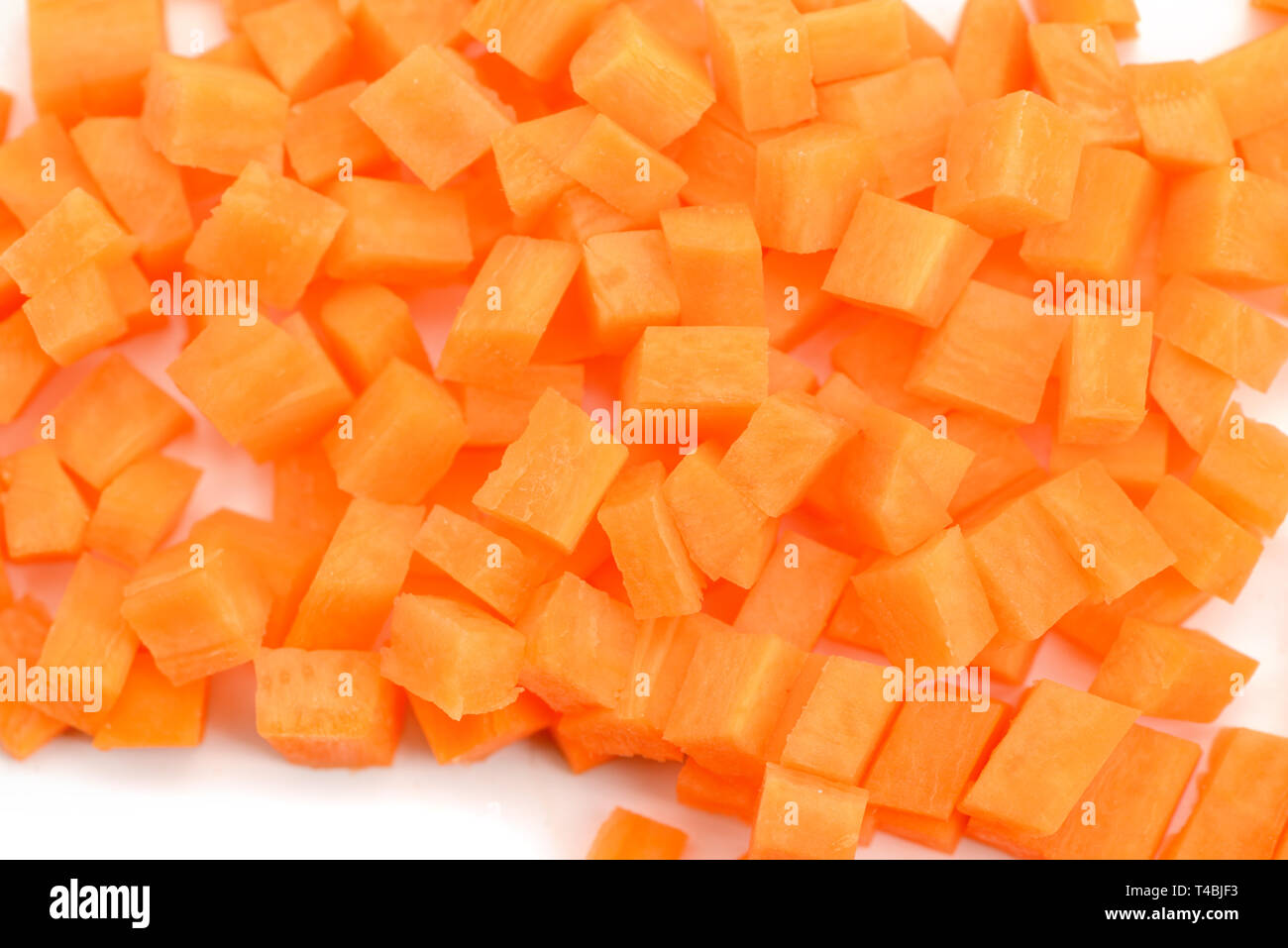 Carrot dice hi-res stock photography and images - Alamy