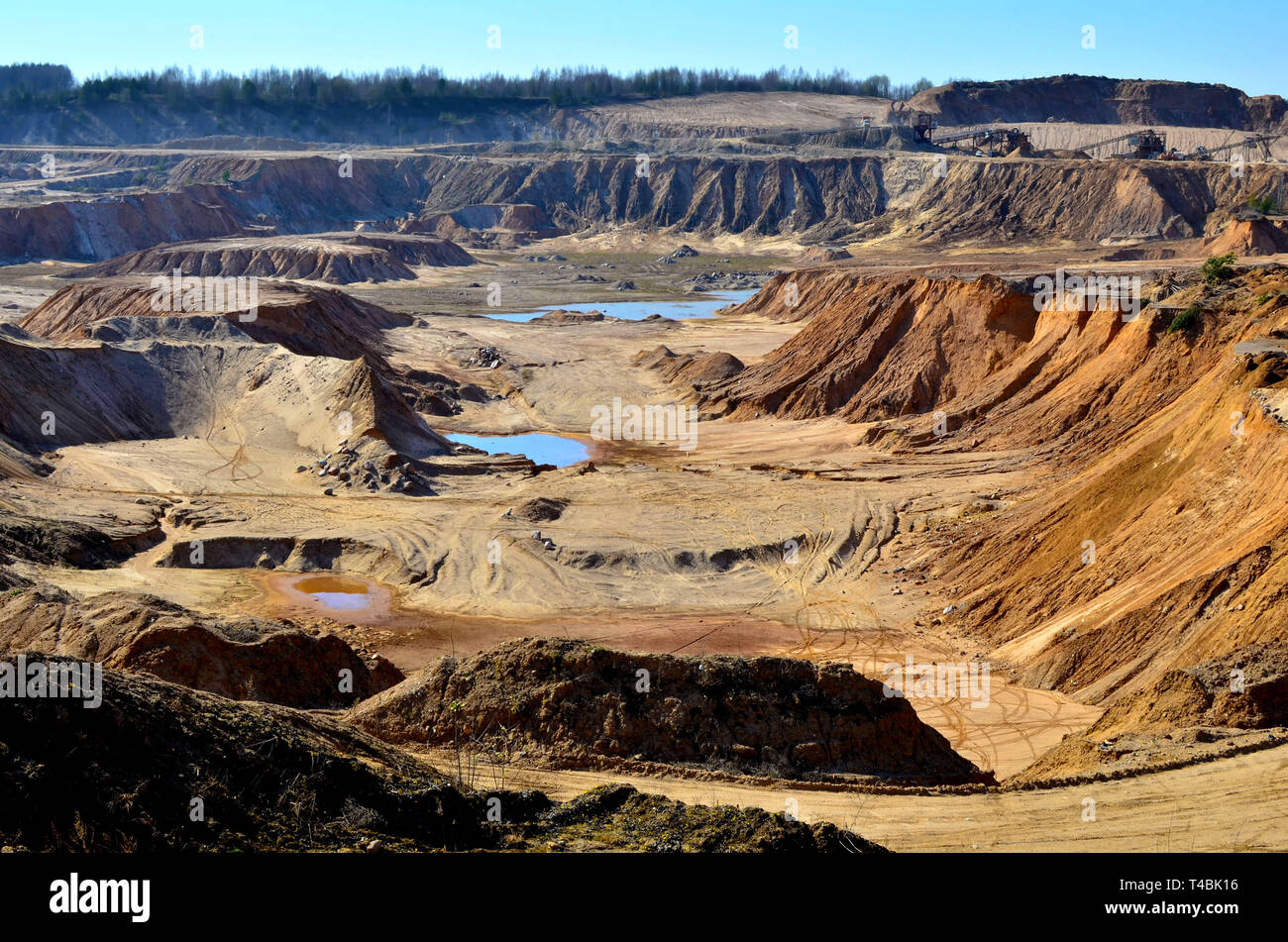 Diamond mine mining site pit hi-res stock photography and images - Alamy