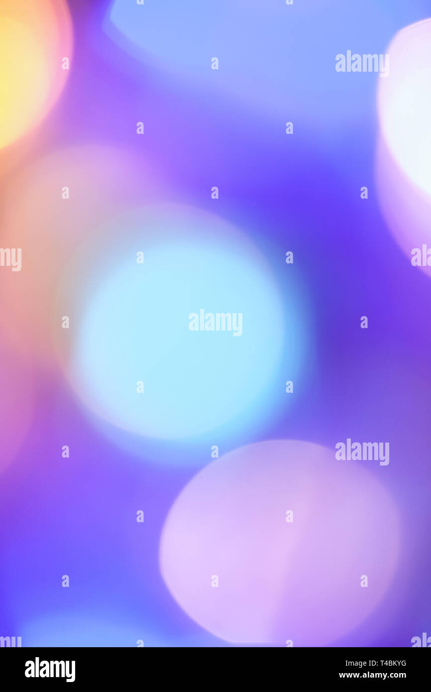 Colourful lights bokeh - abstract background, defocused overlay, bright ...
