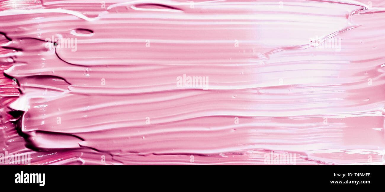 Cosmetic products, fashion and beauty concept - Lipstick smudge texture ...