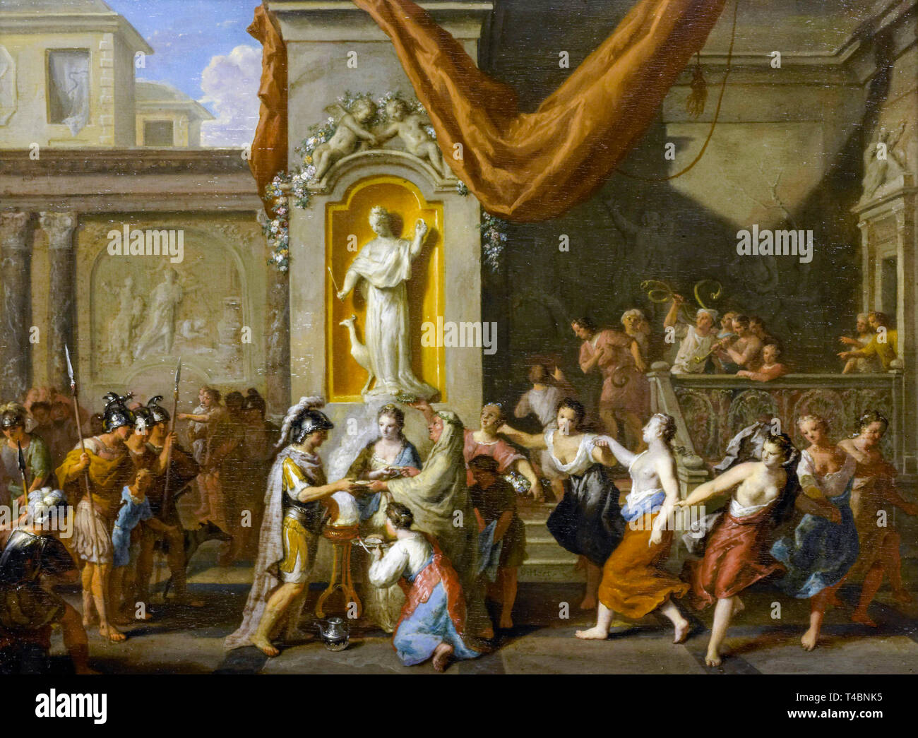 The Marriage of Alexander the Great and Roxane of Bactria, painting by ...