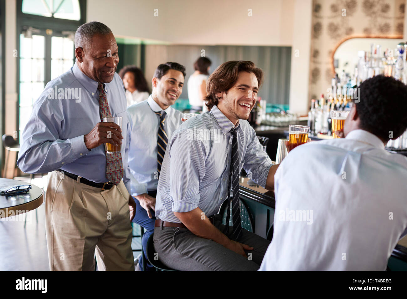 Busy businessmen hi-res stock photography and images - Alamy