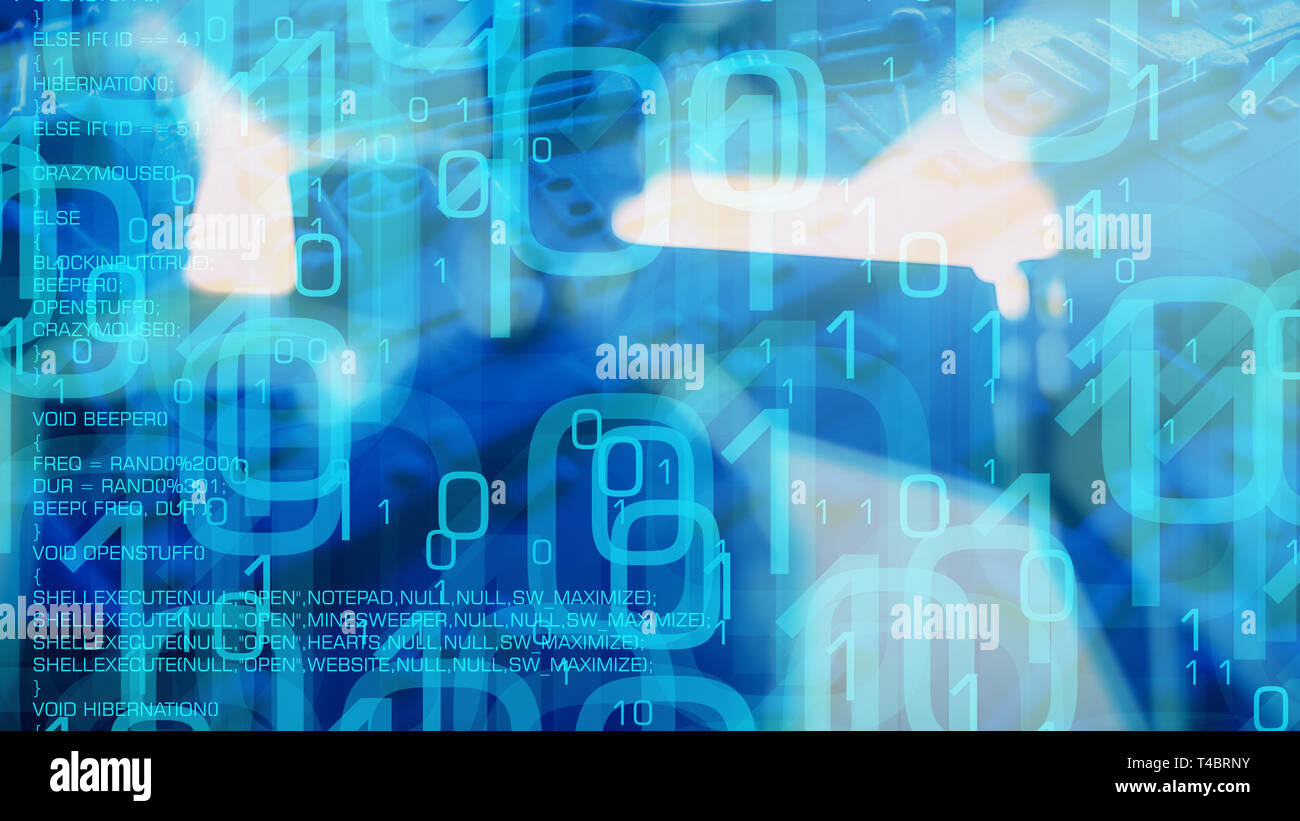 Attack machine artificial cyber algorithm hi-res stock photography and images - Alamy