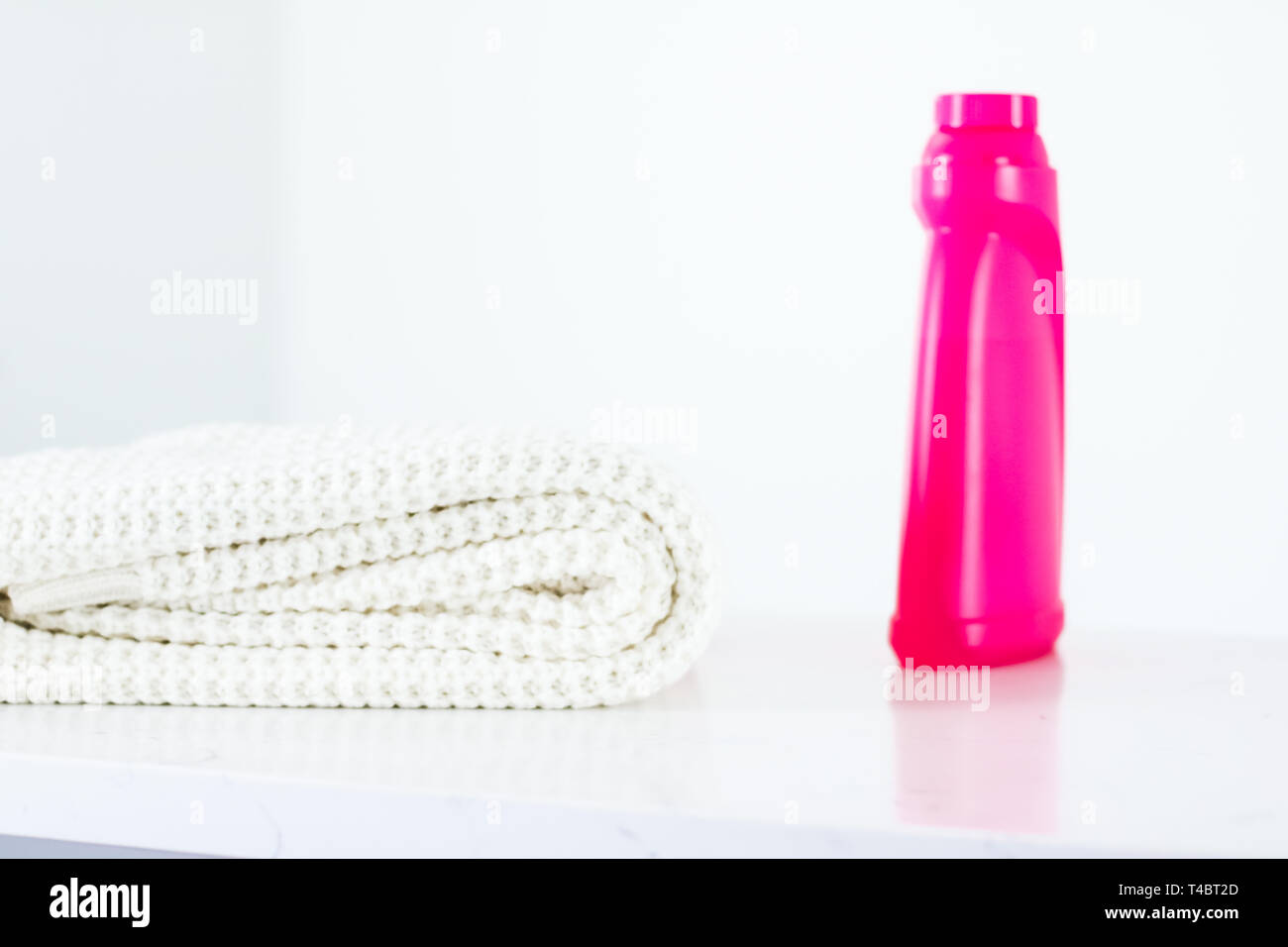 Housekeeping, fabric textures and handmade knitwear concept - Warm ...