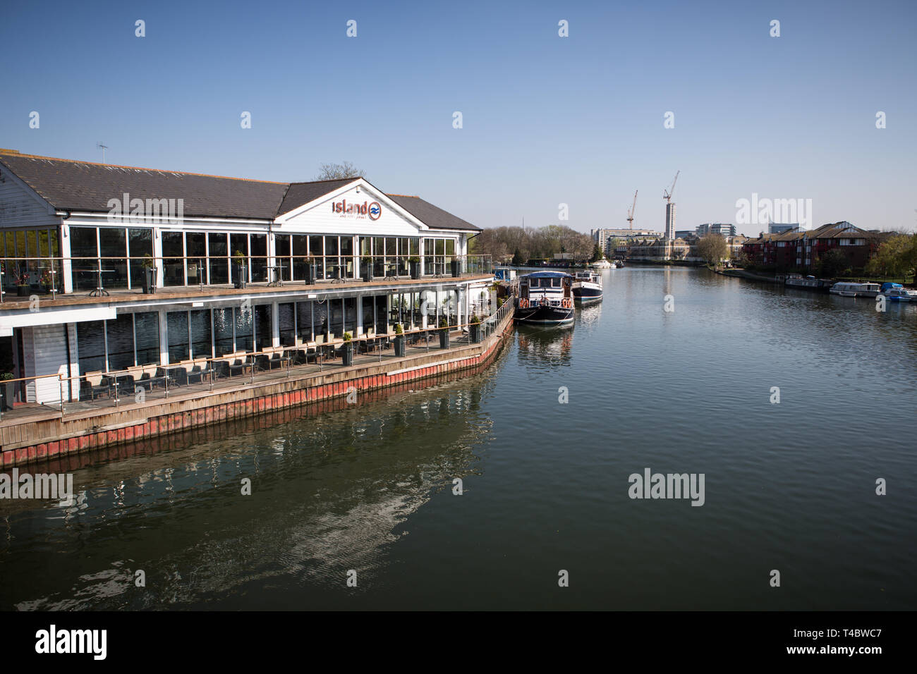 Piper Island, Reading Stock Photo - Alamy