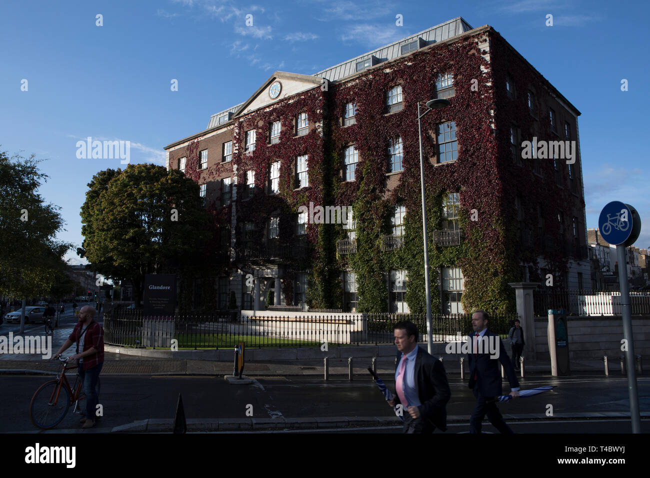 Georgian architecture of Dublin, Ireland Stock Photo - Alamy