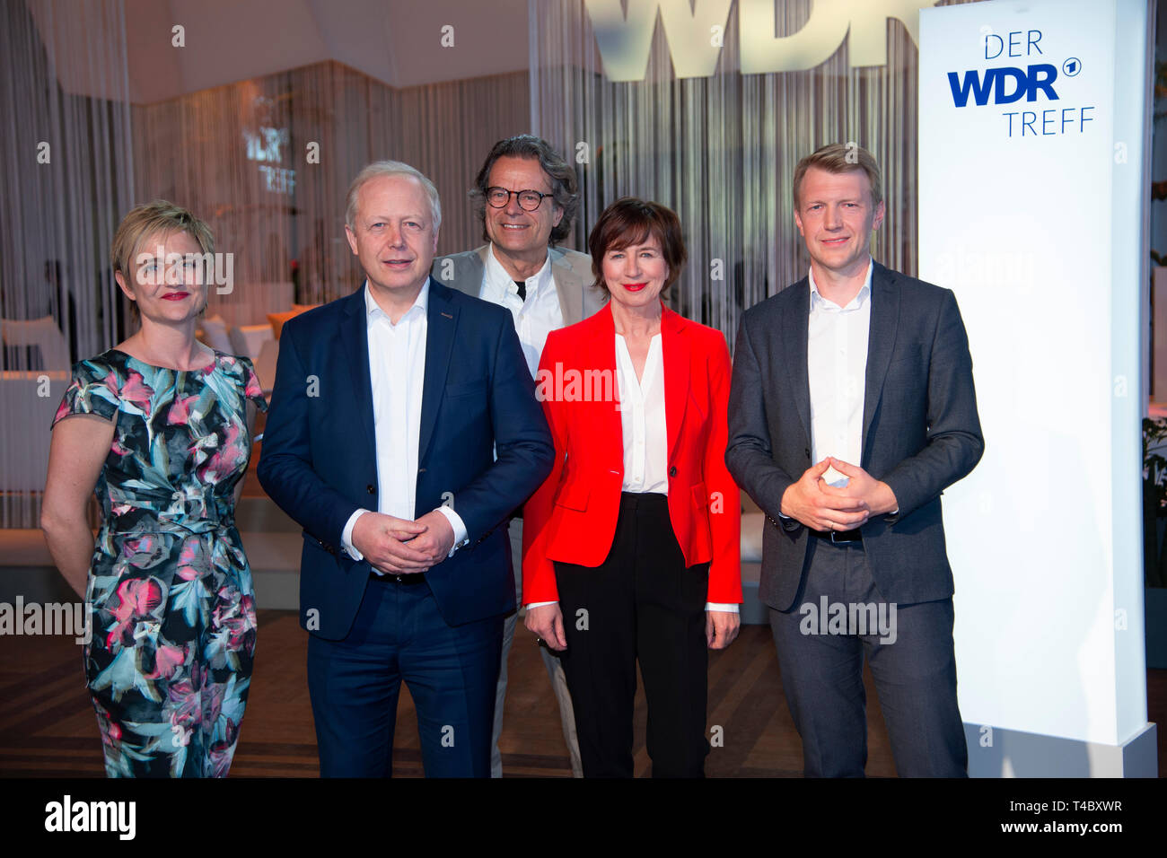 from left: Ellen EHNI, WDR Editor-in-Chief, Tom BUHROW, Director of WDR ...