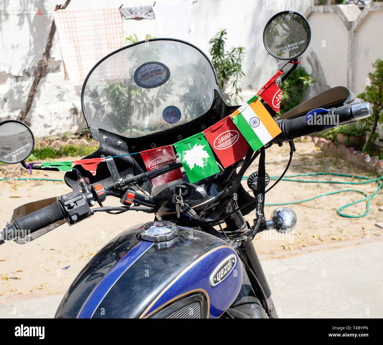 Jawa showroom in Jaipur, India on March 17, 2019. Java was founded in ...